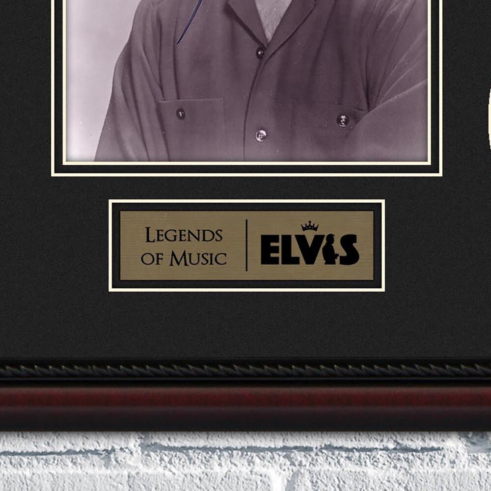 Elvis Presley Framed Gold or Platinum 45 Record w/ Reproduction ...