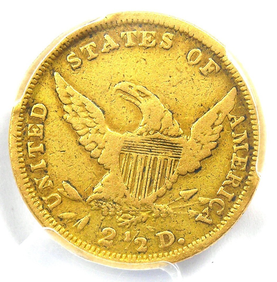 1839-D Classic Gold Quarter Eagle $2.50 - PCGS VF Details - Rare ...