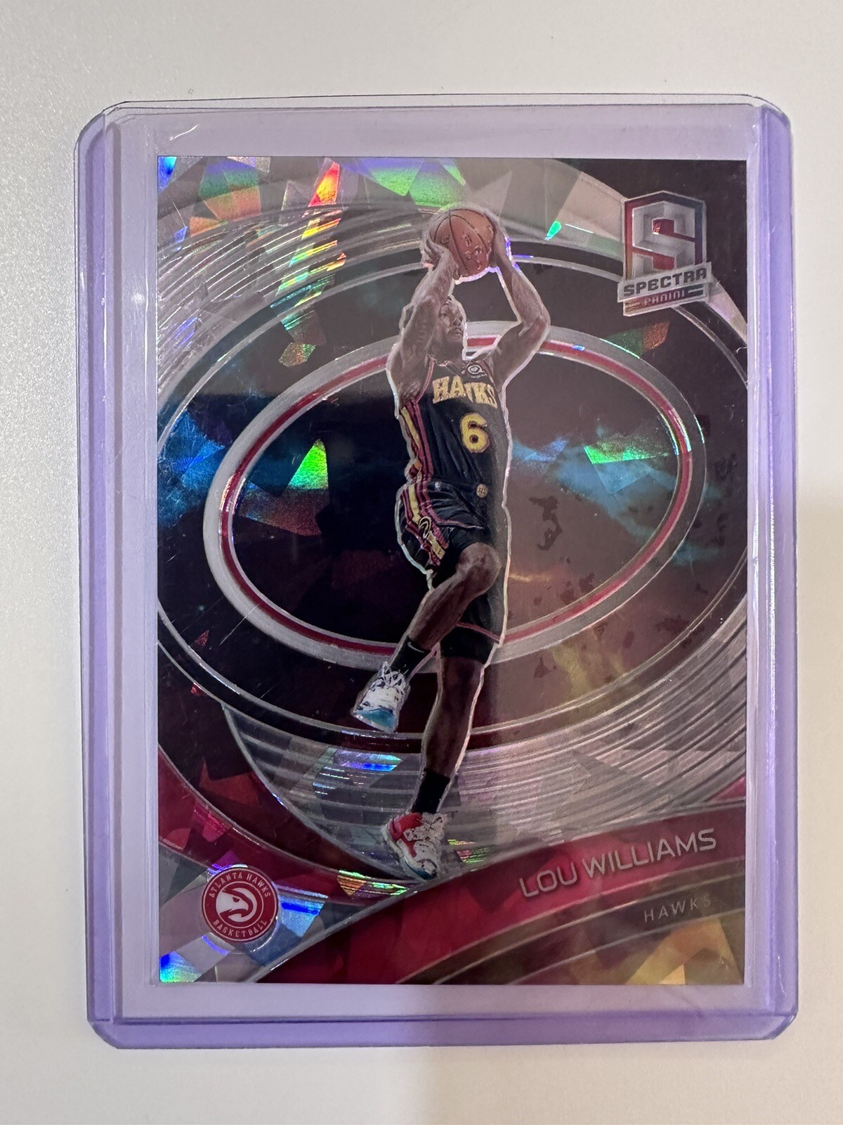2020 SPECTRA Astral PRIZM HAWKS #83 LOU WILLIAMS /35 | eBay