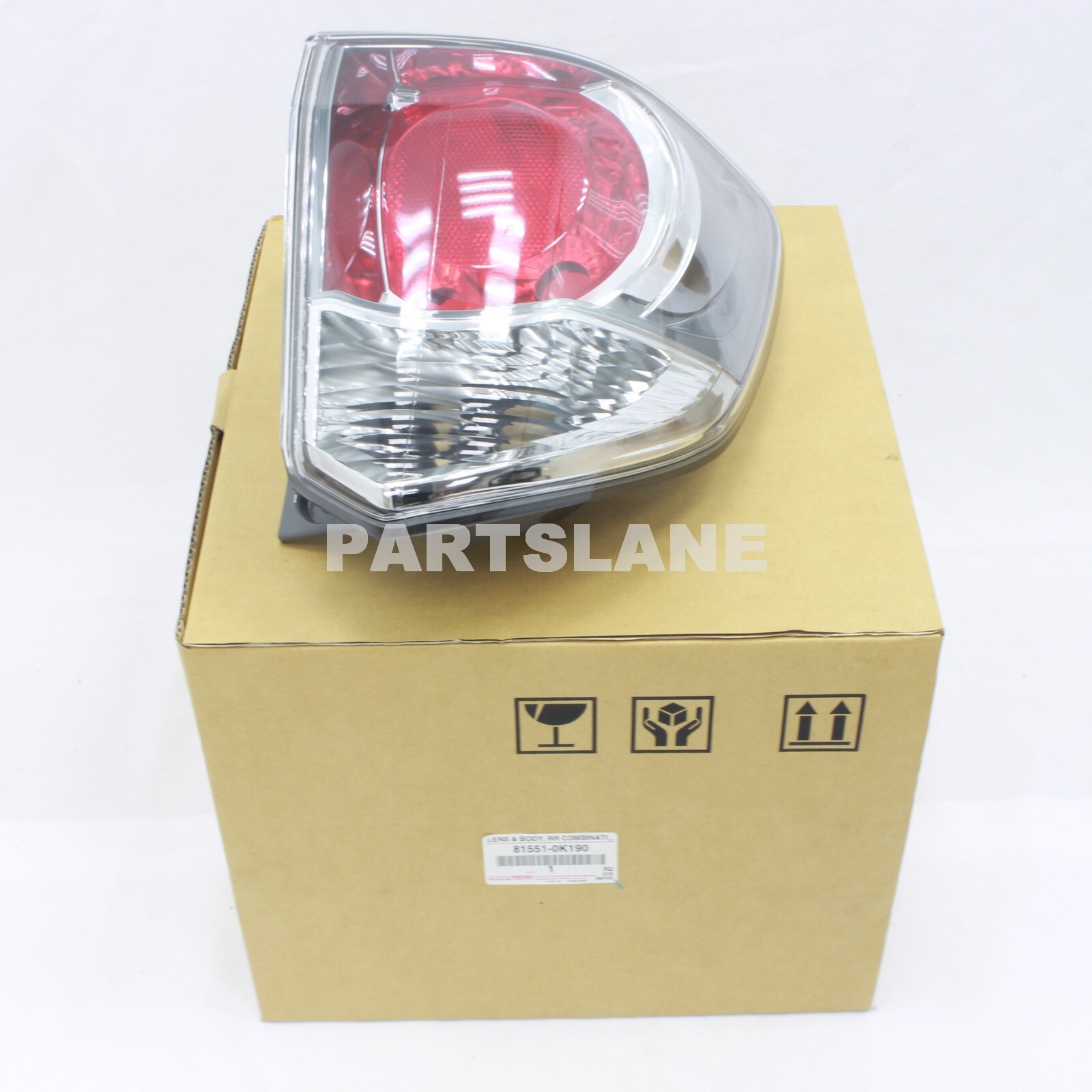 Toyota Fortuner GGN50 LAN50 OEM Right Rear Combination Lamp Lens 81551 ...
