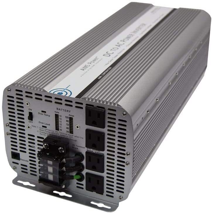AIMS POWER 10000W Max Continuous Power DC to AC Power Inverter ...