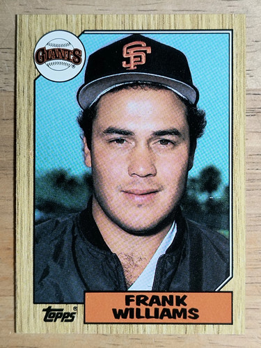 1987 Topps #96 Frank Williams | eBay