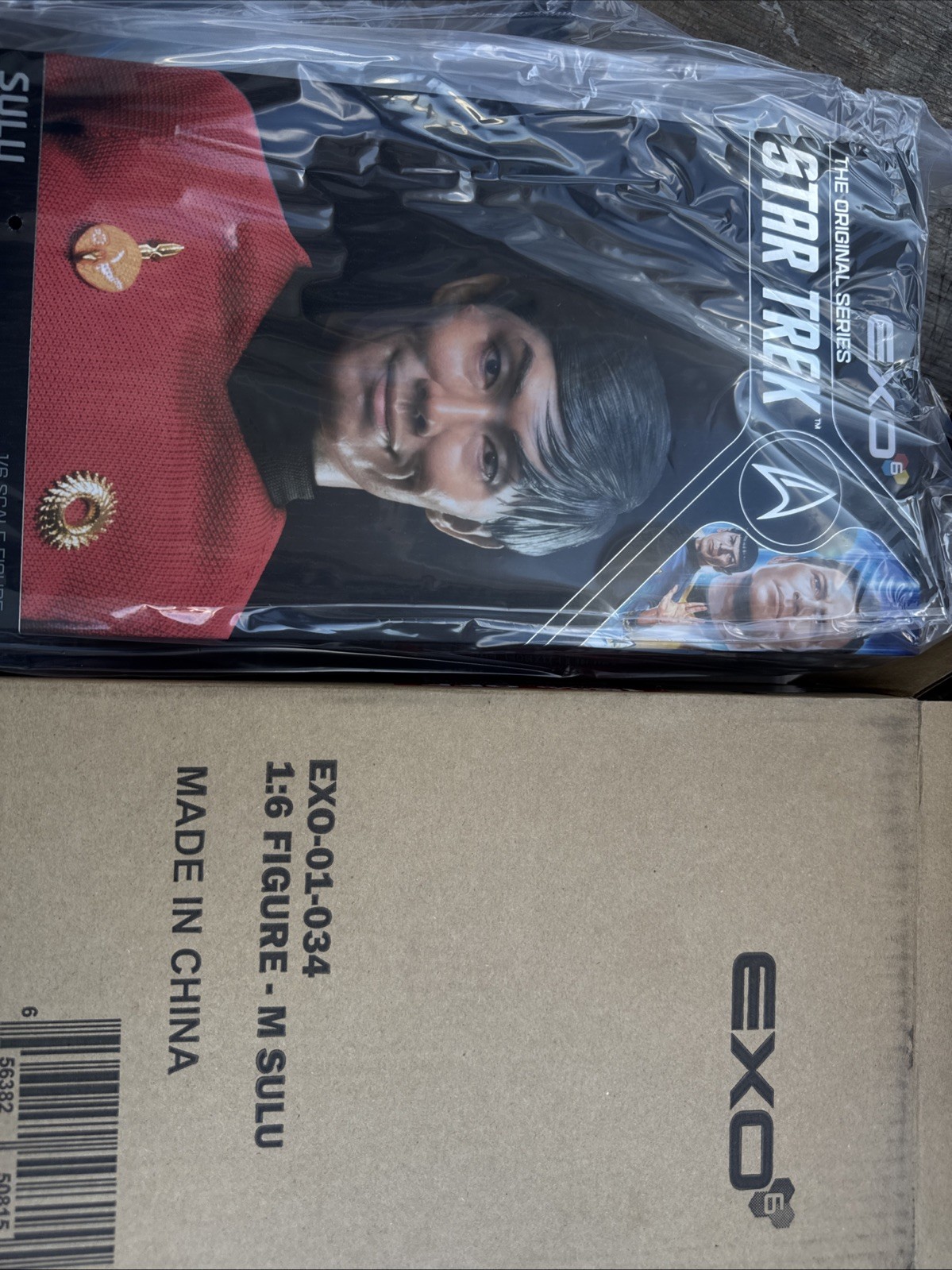 Star Trek TOS Mirror Universe Sulu 1/6 Action Figure EXO6 Sideshow ...