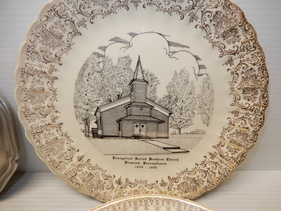 4 VINTAGE TITUSVILLE PENNSYLVANIA COLLECTOR PLATES DRAKE WELL ETC | eBay