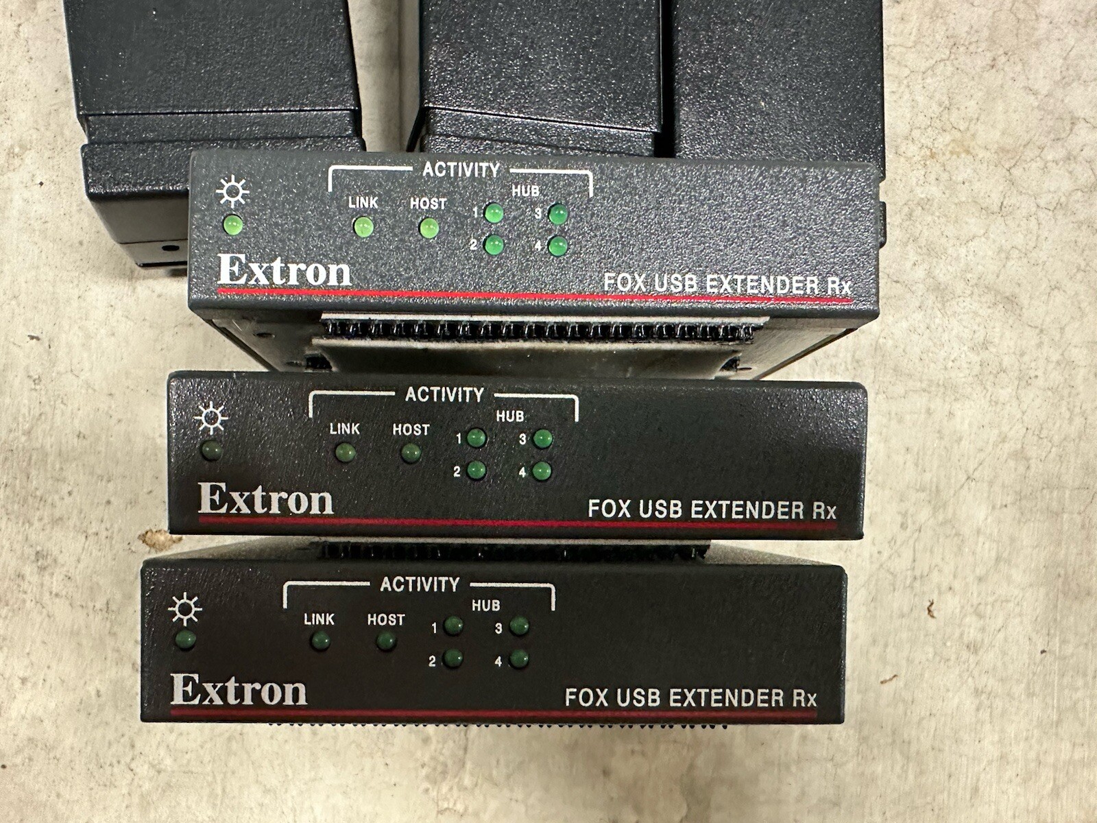 Lot Of 3 Extron FOX USB Extender Rx W/Power Supply | eBay
