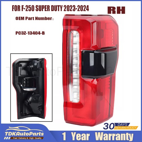 Fit for Ford Super Duty 2023-2024 Passenger Side RH Tail Lamp LED PC3Z ...