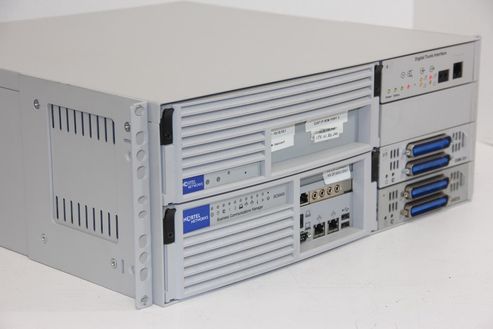 NORTEL BCM 400 Business Communications Manager 400 DSM 32+ G4X16 | eBay