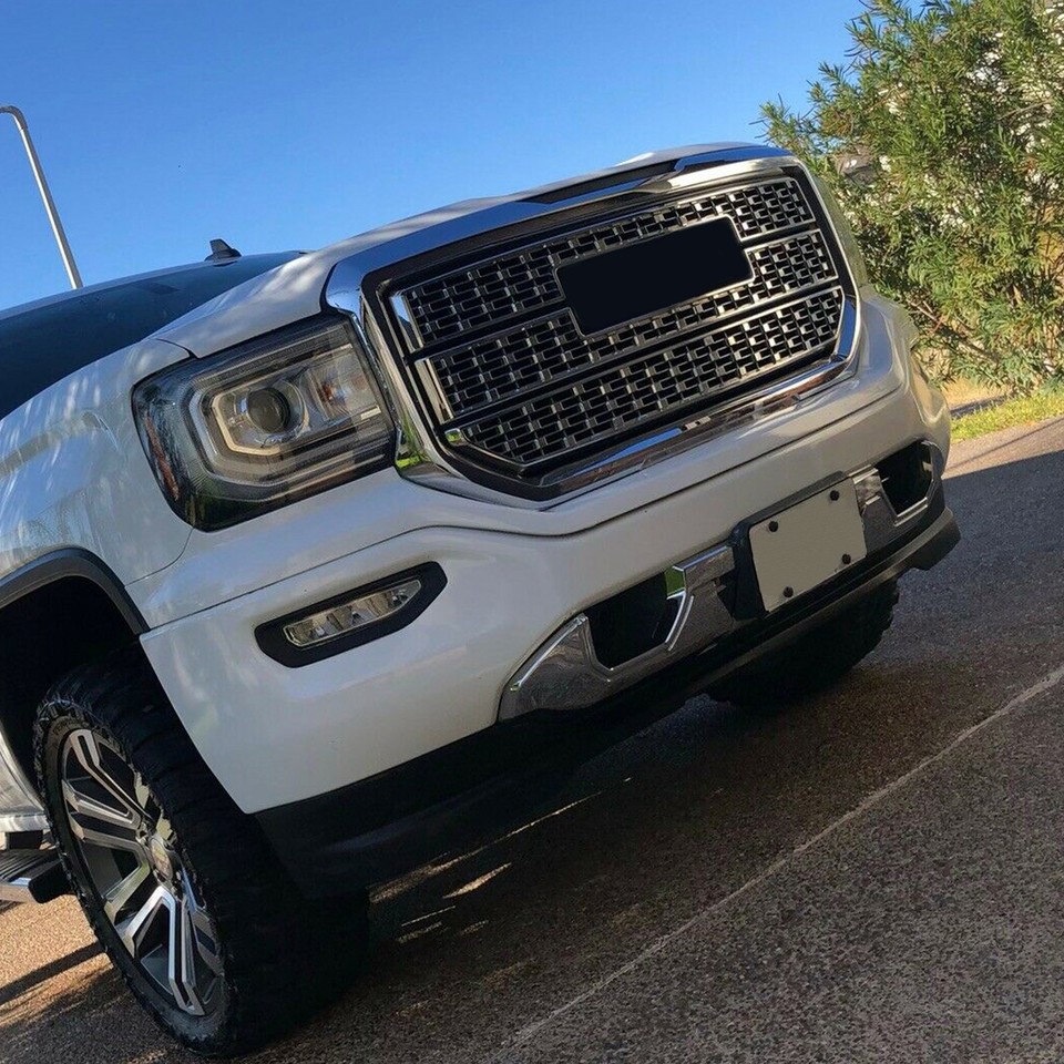 Front Lower Bumper Skid Plate Valance Cover For 2016-2019 GMC Sierra ...