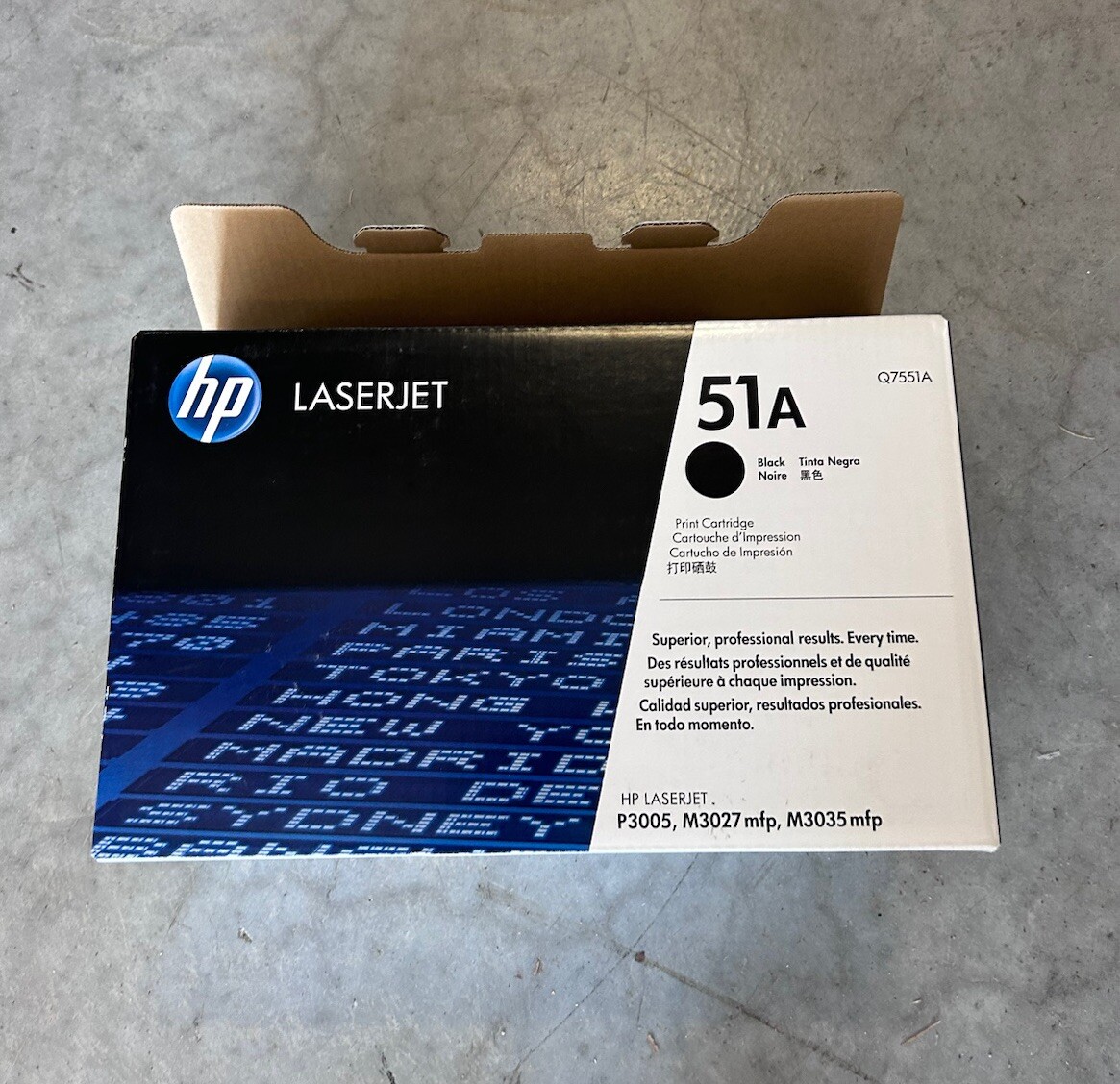 HP 51A (Q7551A) Black Toner Cartridge for sale online | eBay