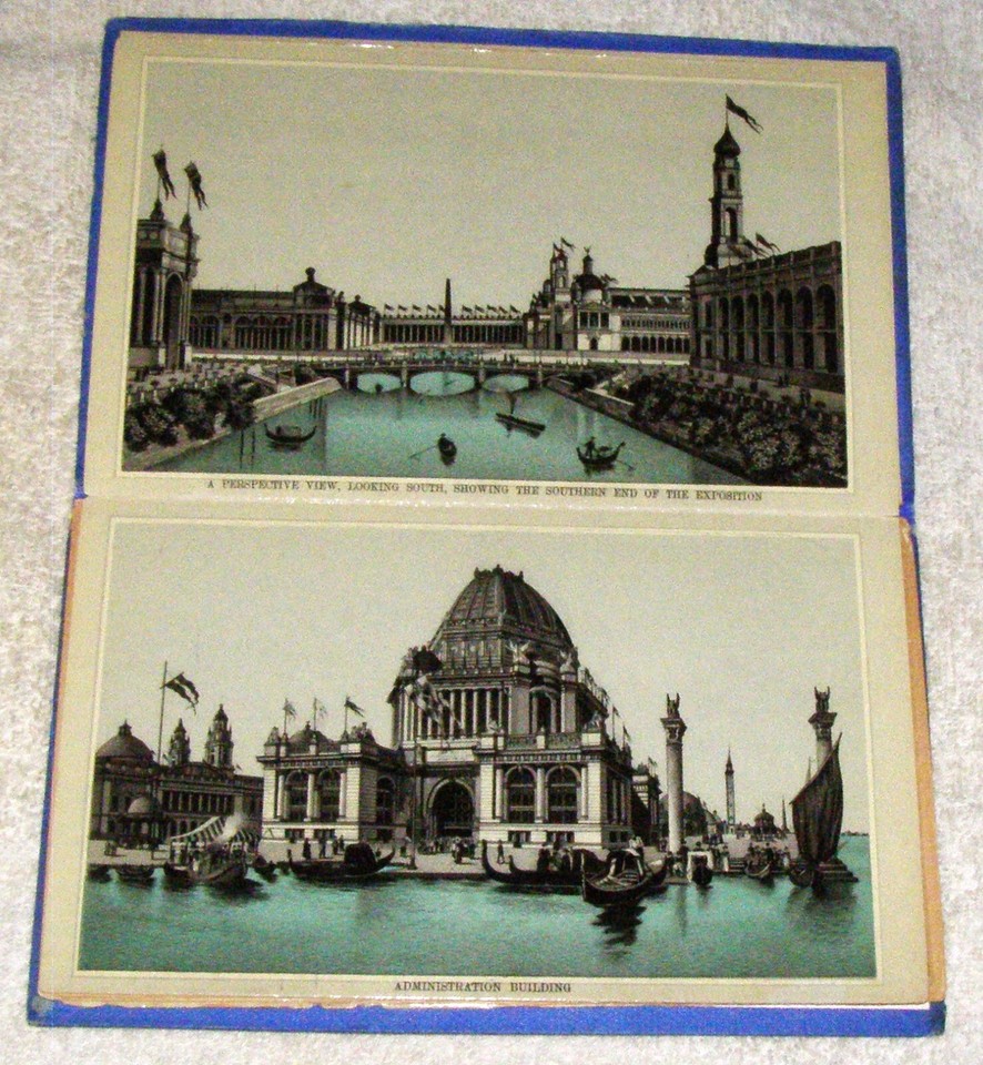 1893 Worlds Fair Album Chicago Photographic Views Cincinnati - Chicago ...