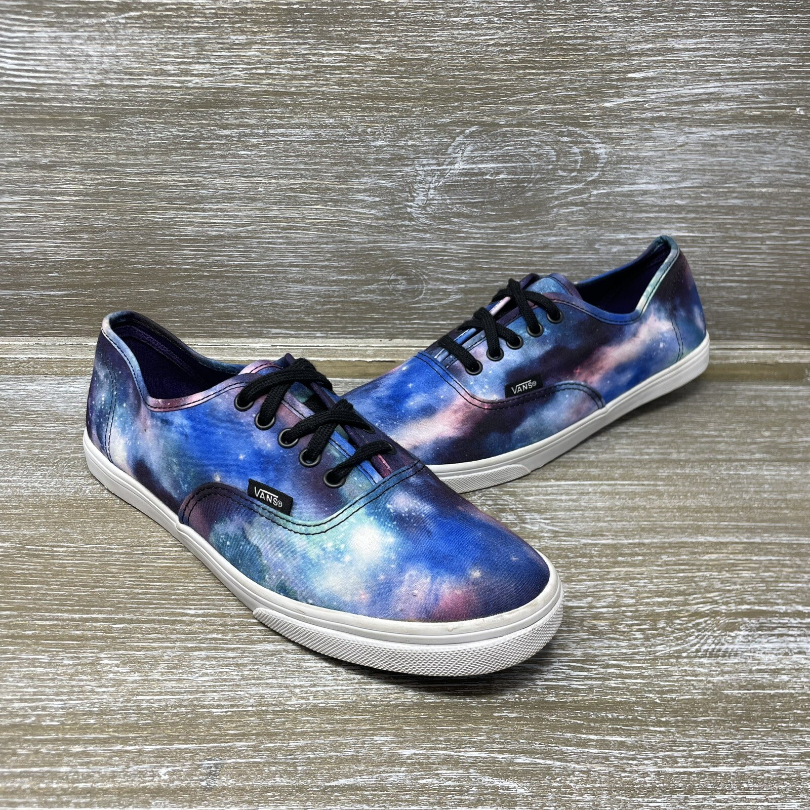 VANS Authentic Old Skool Sk8 Low 'Galaxy' Shoes Blue … - Gem