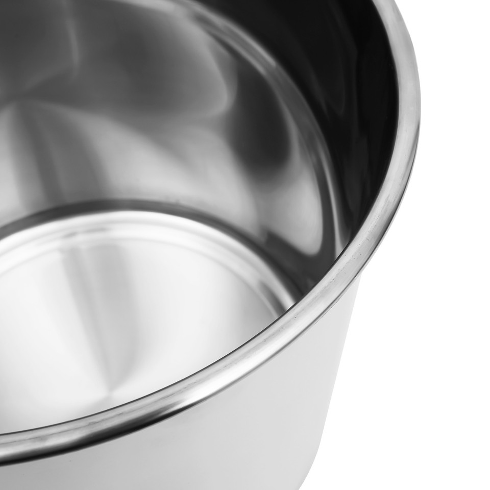 12L Extra Thick Barrel Bucket Stainless Steel Food Water Storage Bucket ...