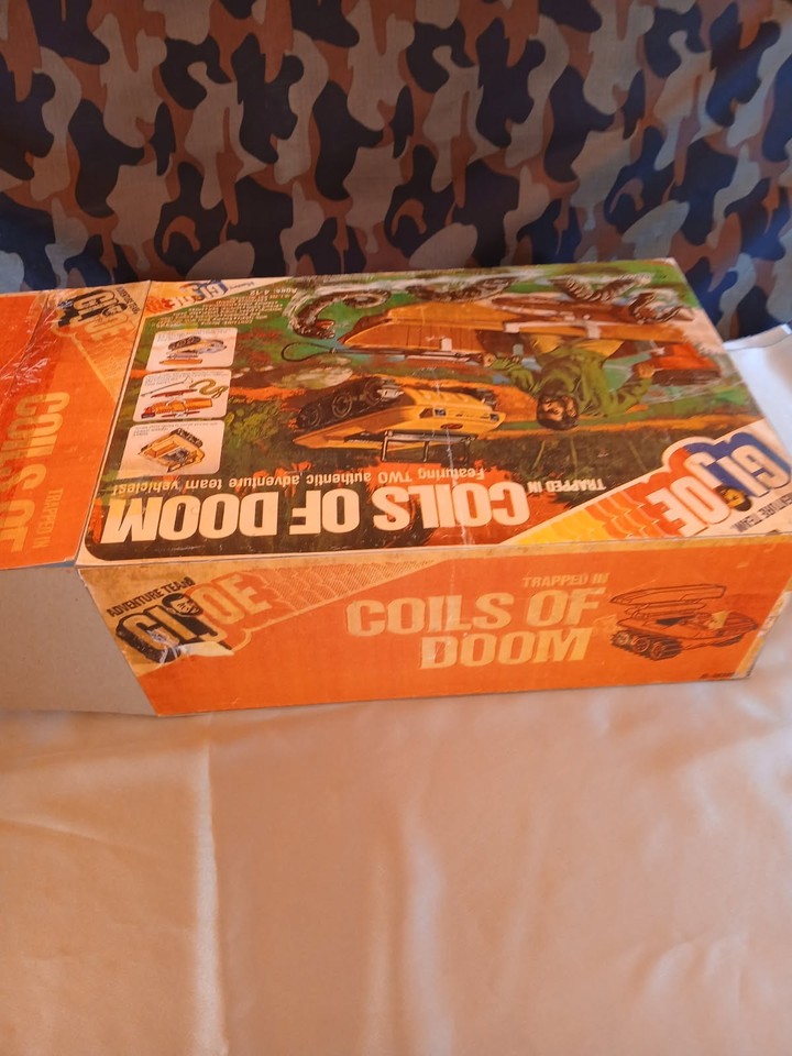 Vintage GI Joe Adventure Team Coils of Doom Custom Action Playset w ...