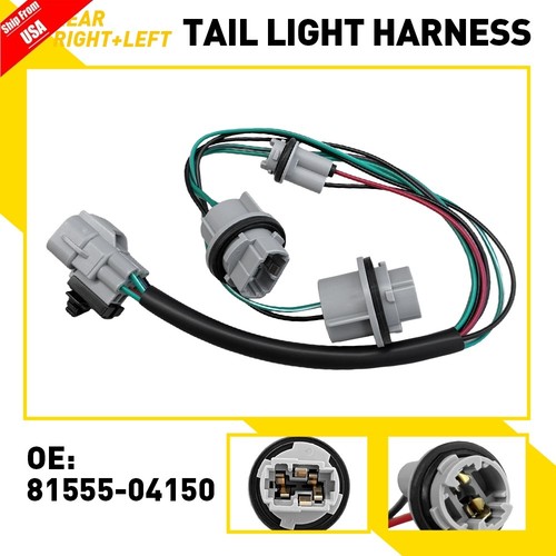 New Rear Tail Lamp Light Socket Harness For Toyota Tacoma 2005-2015 ...