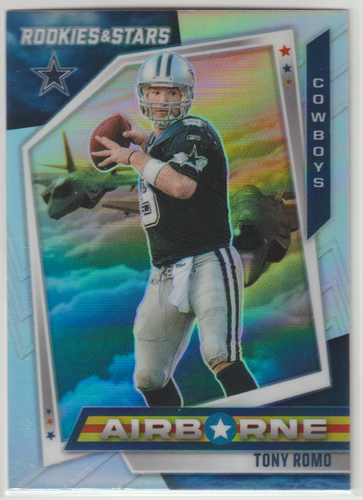 2021 Panini Rookies & Stars #AB-30 Tony Romo Airborne Silver Prizm | eBay