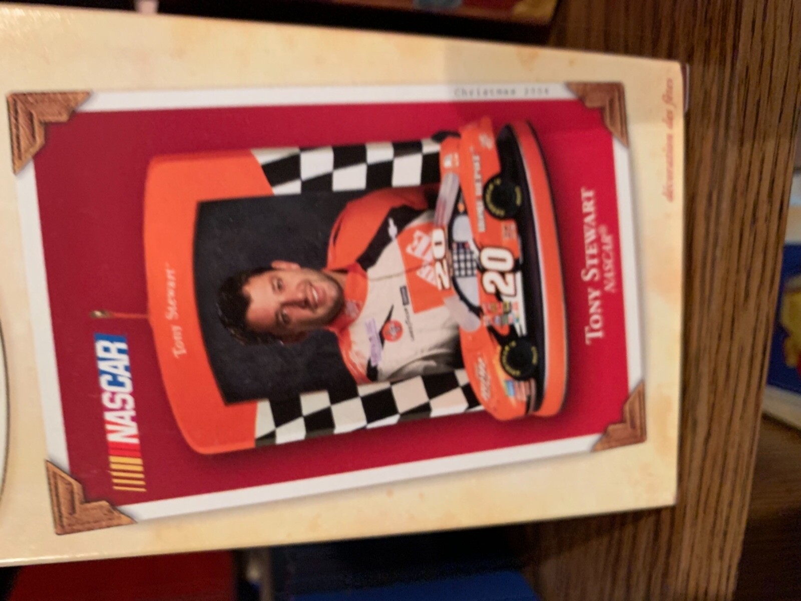NASCAR Hallmark Keepsake Ornament Christmas Tree Ornament Tony Stewart ...