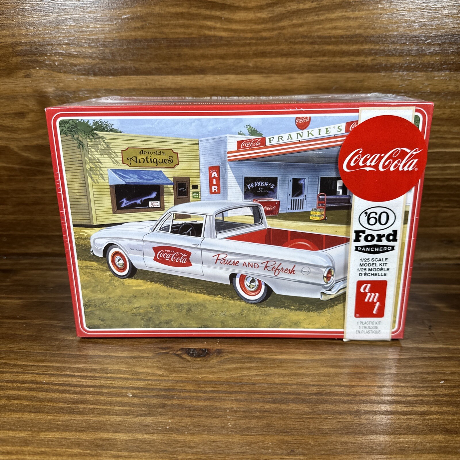 AMT 1960 Ford Ranchero Model Car Kit 1/25 Scale Coca-Cola 1189M/12 ...