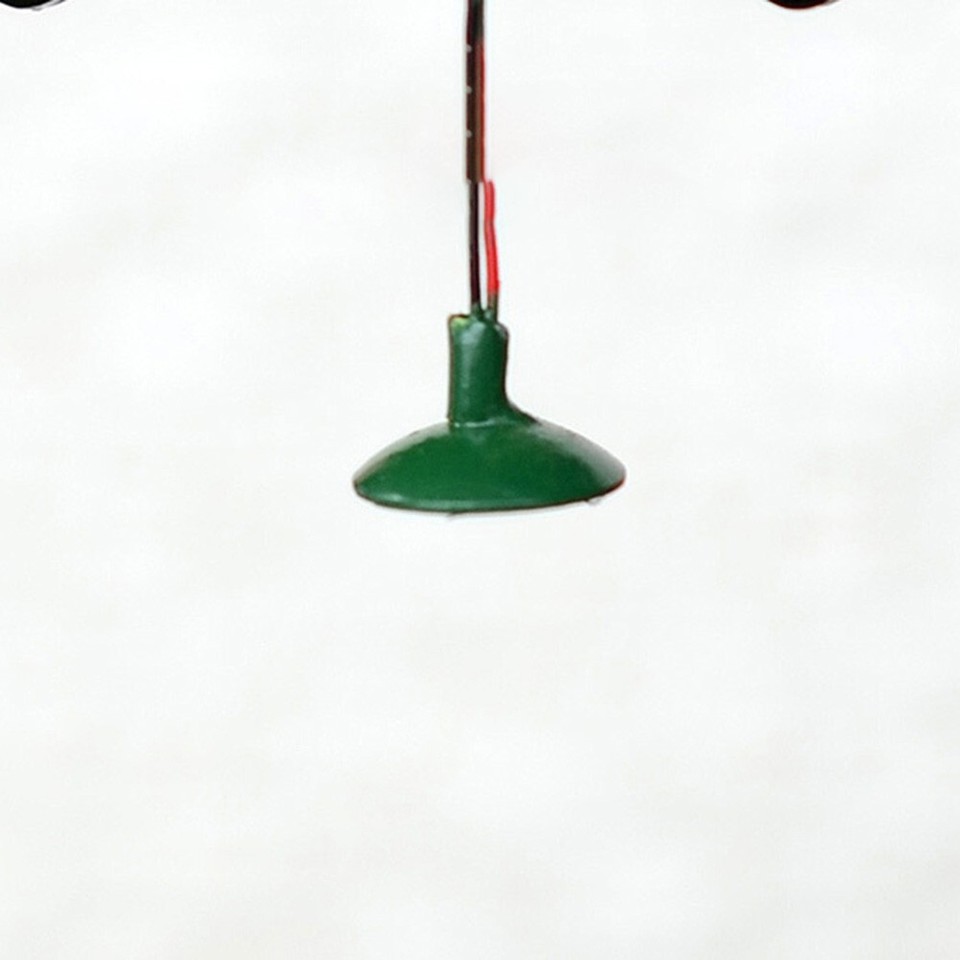 10pcs/set OO / HO Scale Street Lights Model Building Wall Lamps LED ...