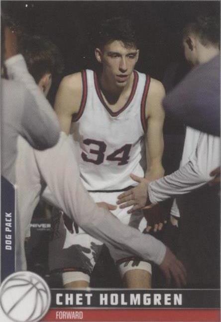 2022 Topps X Chet Holmgren - Dog Pack Chet Holmgren #23 (RC) for sale ...