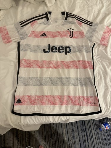 Adidas Juventus 2023/24 Authentic Away Soccer Jersey NEW HR8246 Size XL ...