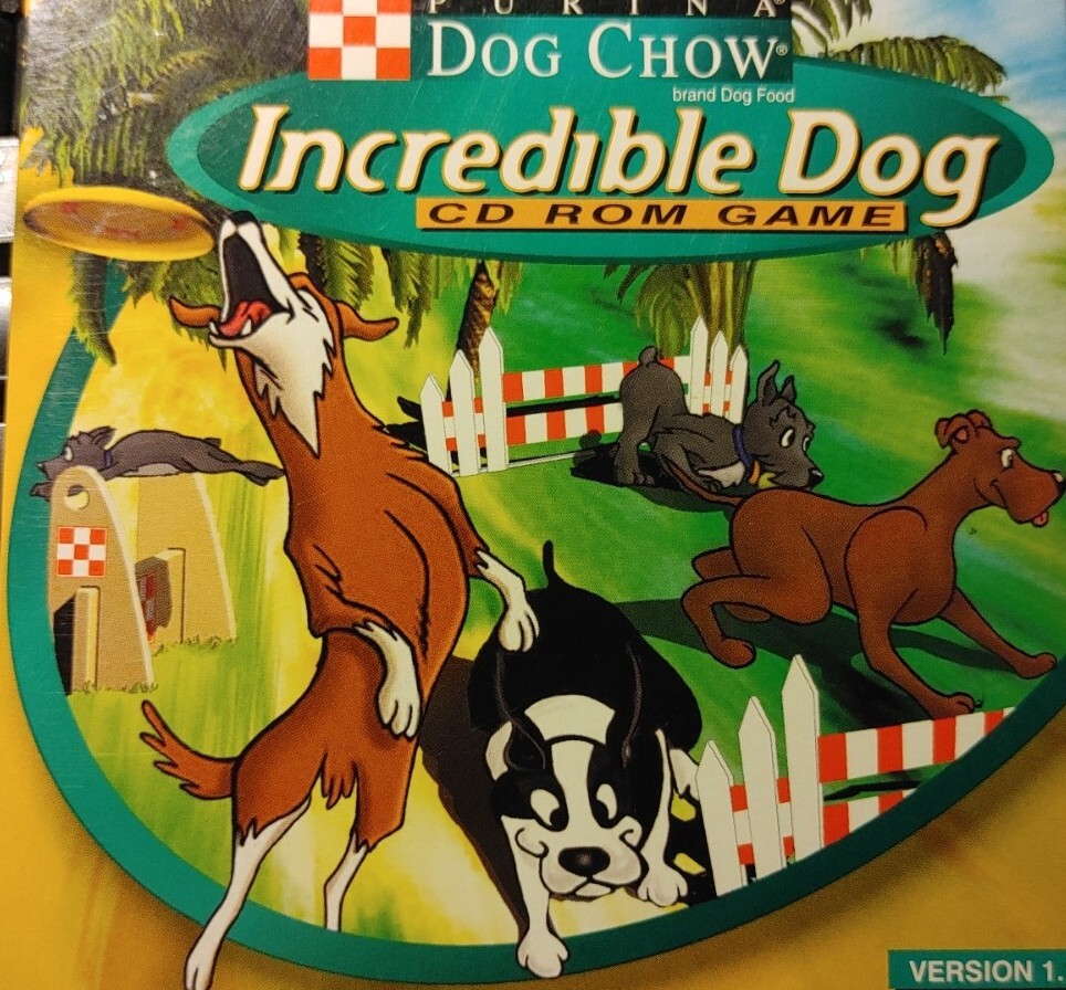 Purina Dog Chow Incredible Dog Vintage CD Rom Game For Your PC Q4 | eBay