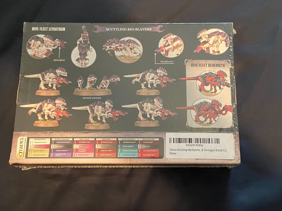 Warhammer 40k - Tyranids - Termagant Brood (old 3rd ed miniatures ...