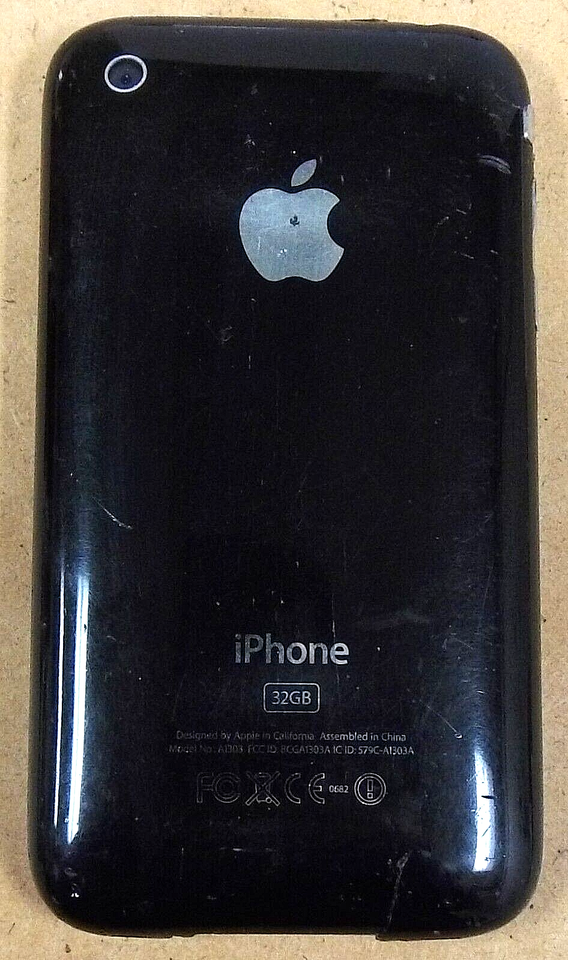 Apple iPhone 3GS / A1303 - 32GB - Black and Silver ( AT&T ) iOS ...