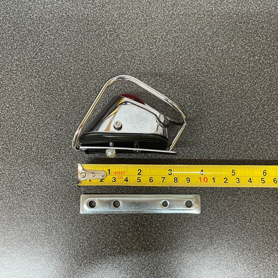 Bicycle Fender Light / Mud Guard Mounted bike taillight Retro Rear RED ...