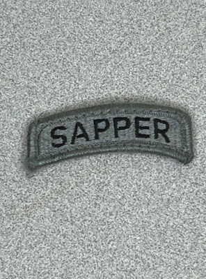 US Army SAPPER Tab ACU SSI Patch | eBay
