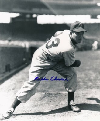Bubba Church Phillies Signed/Autographed 8x10 Photo PASS 127523 | eBay
