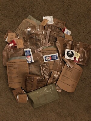 Multi Hour MRE kit - Great for Camping, Hiking, Prepping | eBay