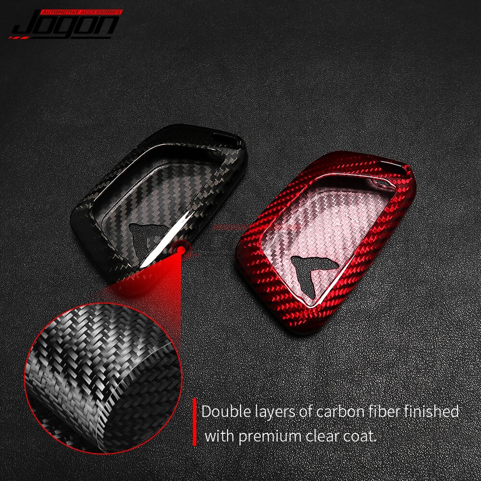 Carbon Key Fob Cover For Corvette C8 Stingray Z51 Z06 2020-2024 Remote ...