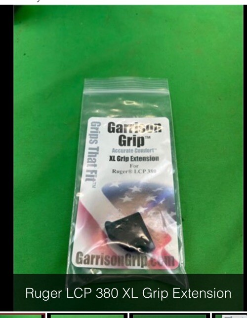 Ruger LCP 380 Custom Extra Long Mag Grip Extension (See Description) | eBay