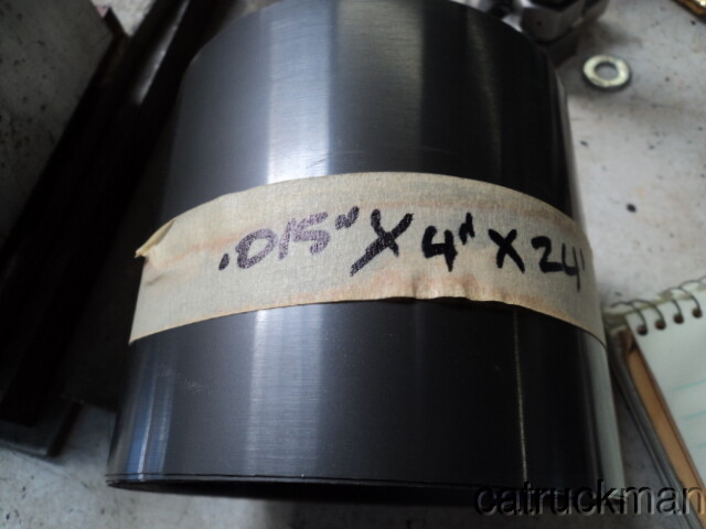 .015" x 4" x 24' MDS Filled Nylon Strip Molybdenum Di-Sulfide filled | eBay