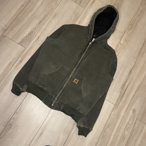Vintage Carhartt Jacket Moss Green J130 Men’s Medium | eBay