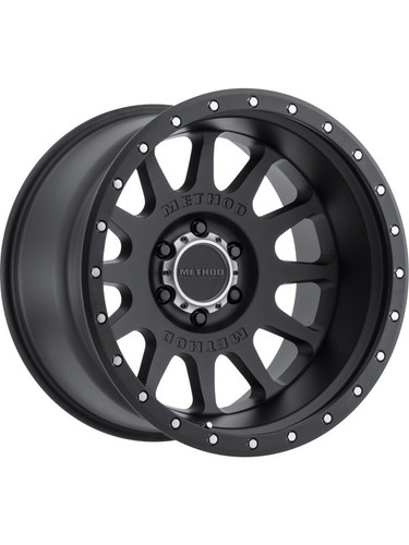 Method MR605 NV 20x9 -12mm Offset 6x135 87mm CB Matte Black Whe ...