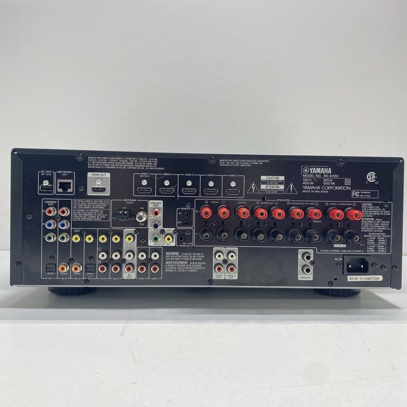 Yamaha Aventage RX-A720 Surround Sound Receiver For Parts/Repair | eBay
