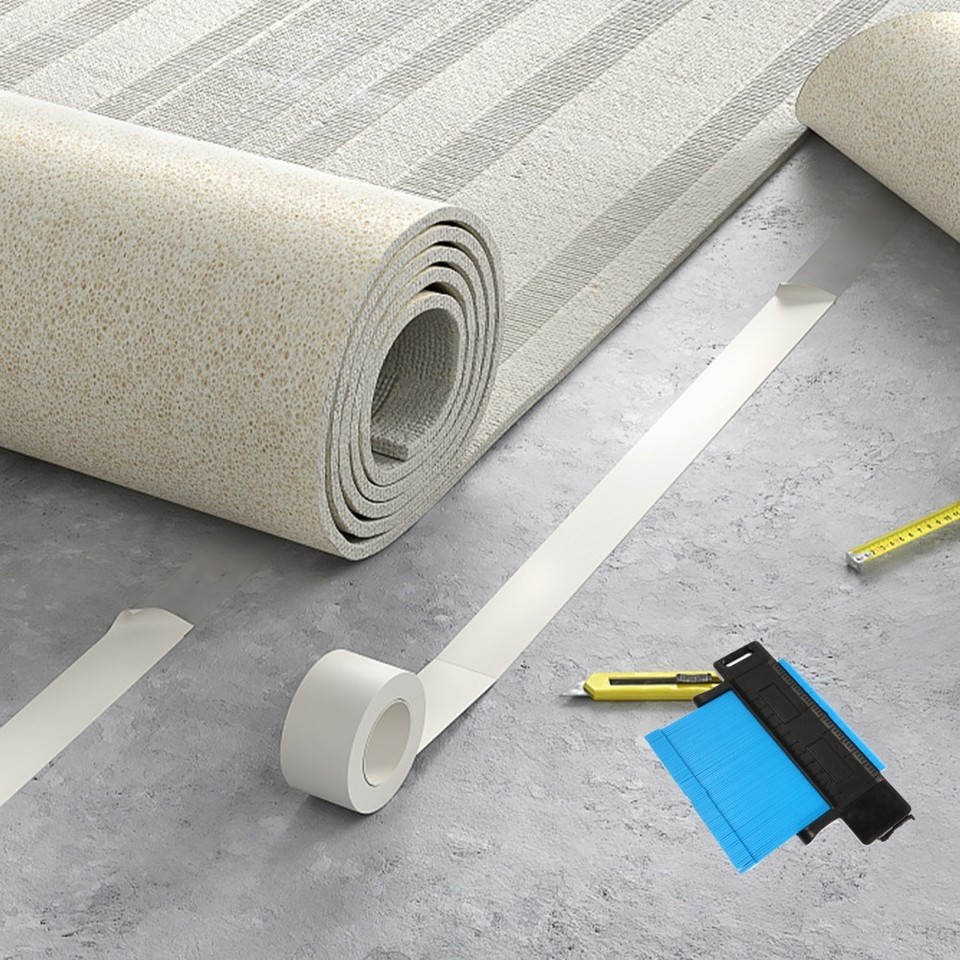 Contour Gauge with Metal Lock Contour-gauge Profile Tool Shape Outline ...