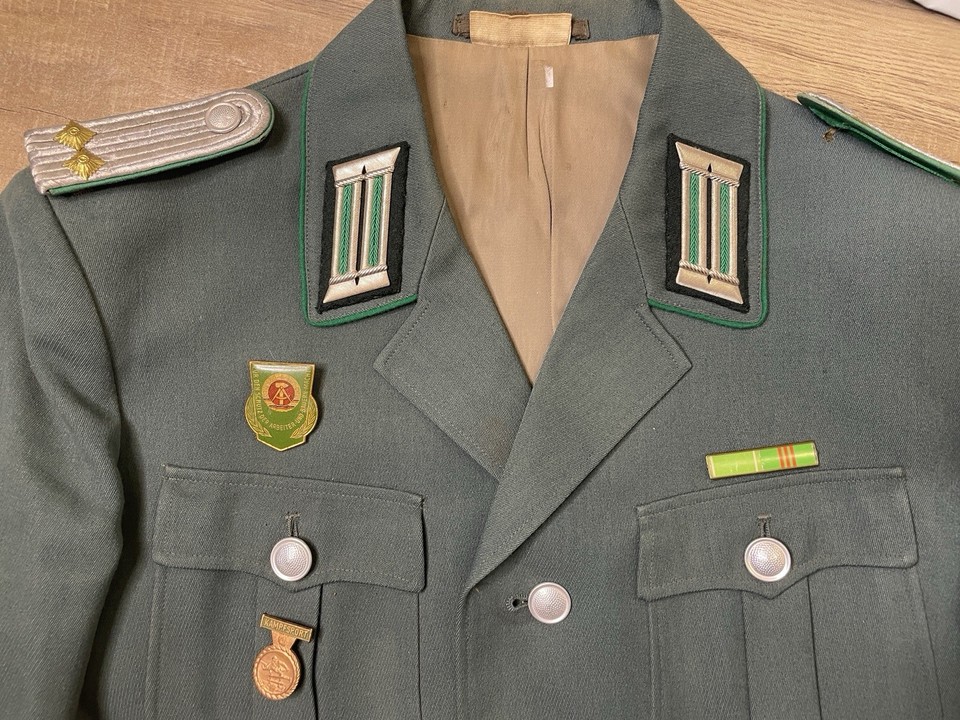 East German DDR Volkspolizei VoPo Officer Uniform Set | eBay