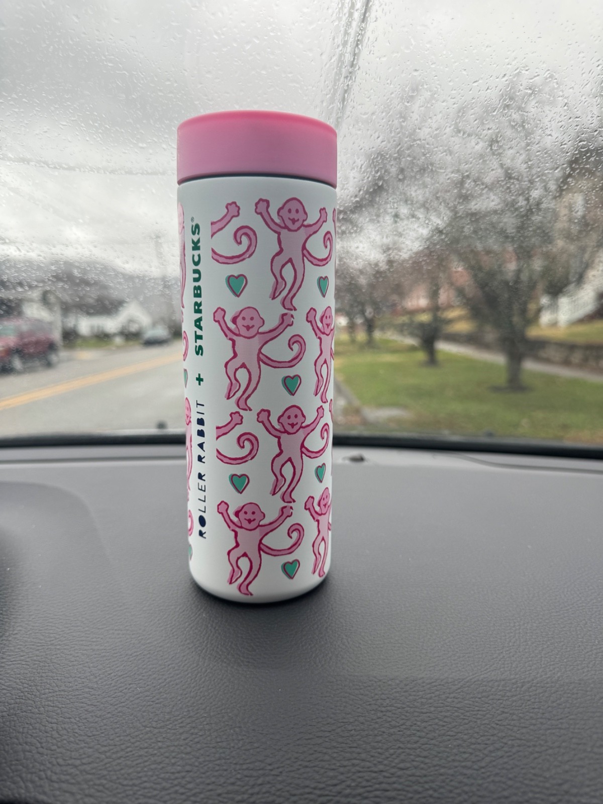 Starbucks Roller Rabbit Lovely Monkey Tumbler Water Bottle Brand New ...