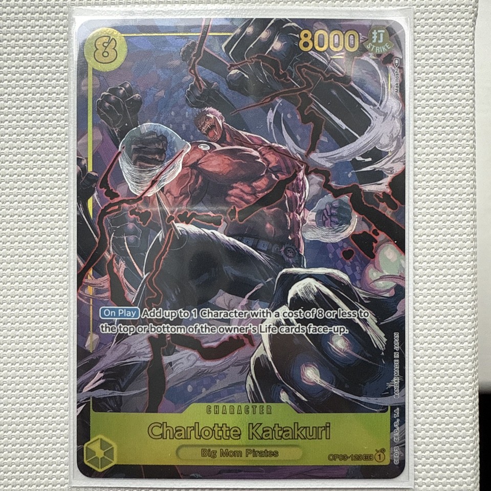 Charlotte Katakuri SEC Alt Art OP03-123 Pillars of Strength Near Mint ...
