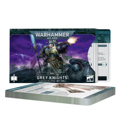 Warhammer 40k: Index Cards Grey Knights | eBay Australia