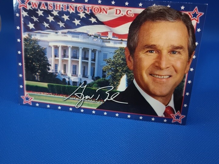 George W Bush 43rd President Of United States Postcard C8 Ebay