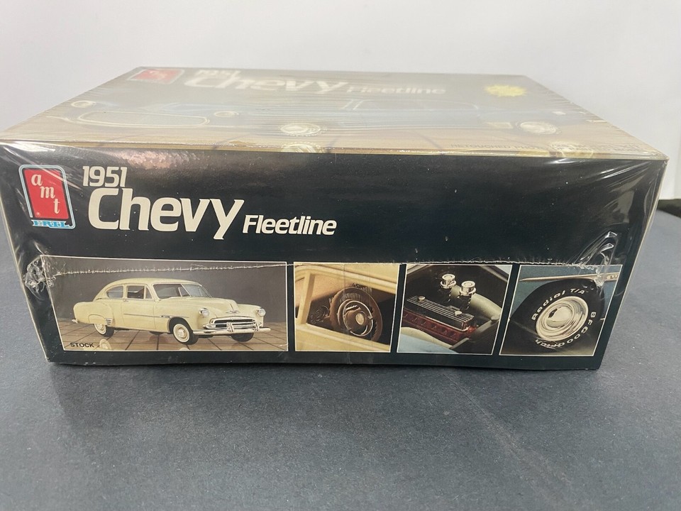 AMT 6754 1951 CHEVY FLEETLINE KIT 2n1 1/25 Model Car Mountain fs | eBay