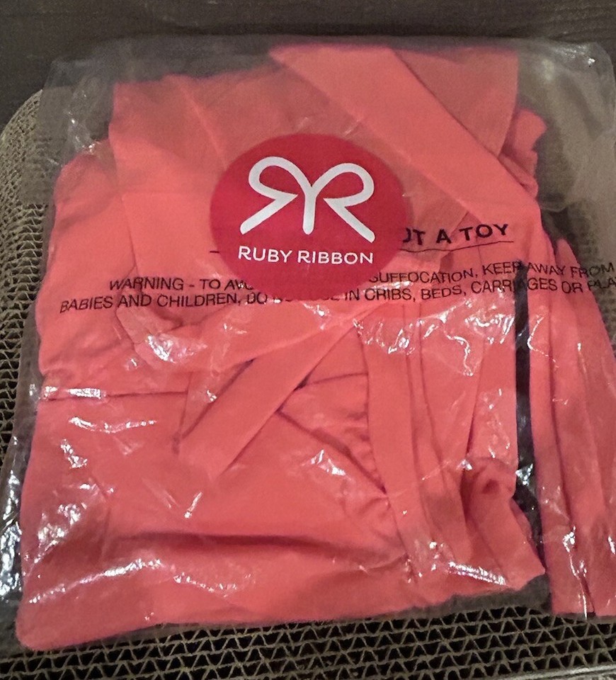 NWT Ruby Ribbon Coral Riviera Flattering Slimming Swimsuit Size 10 | eBay