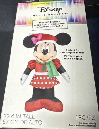 Disney Minnie Mouse Airdorable Airblown Inflatable-Indoor Use 22.4 ...