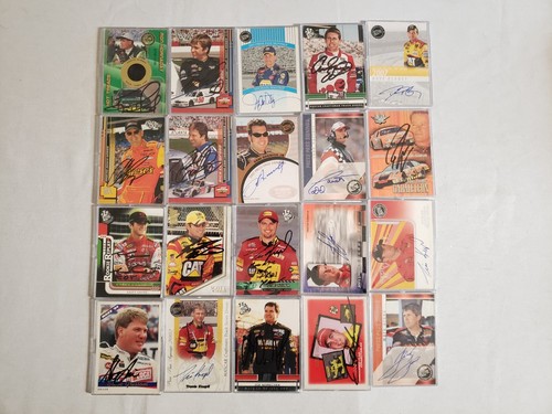 70 Nascar Autographed Card Lot From Early 2000 | eBay