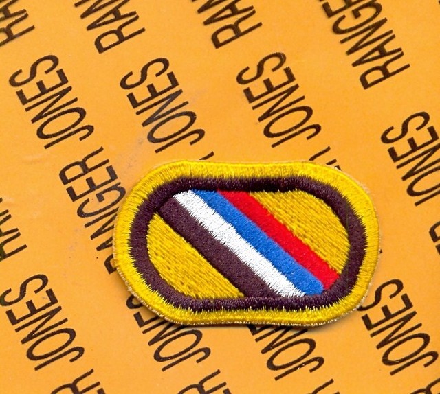 1st Special Forces Group Airborne 39th Det. Korea parachute oval patch ...