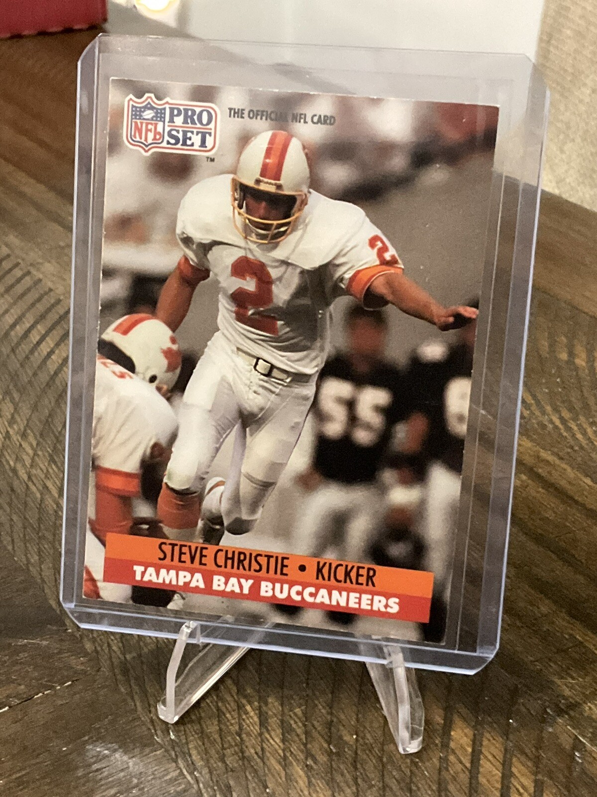 1991 Steve Christie 2 Buccaneers 668 National Football League Trading ...