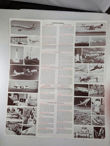 1977 Lockheed Aircraft Brochure Pathways to the Stars 21x25 | eBay